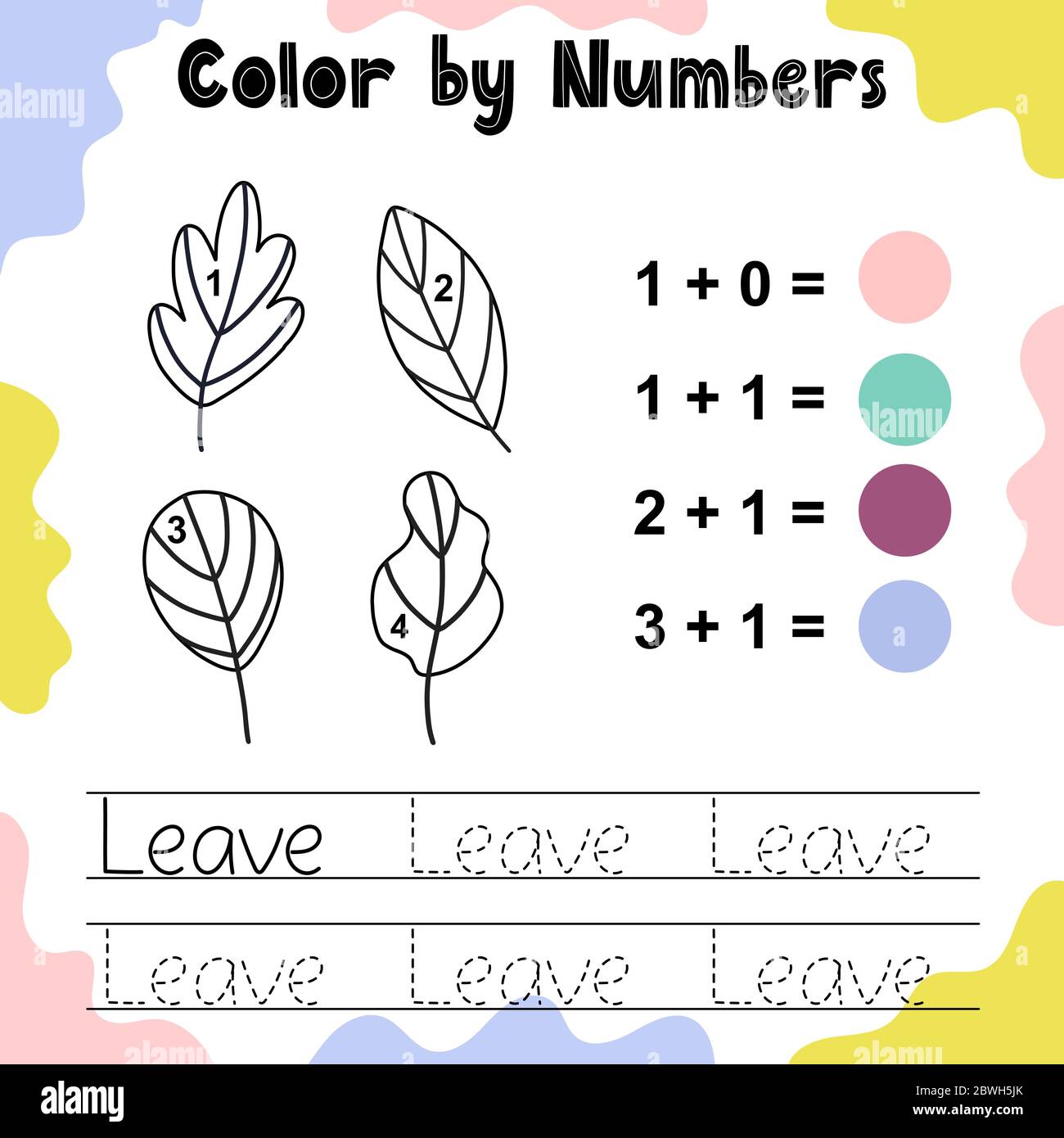 Color by numbers hi-res stock photography and images - Alamy