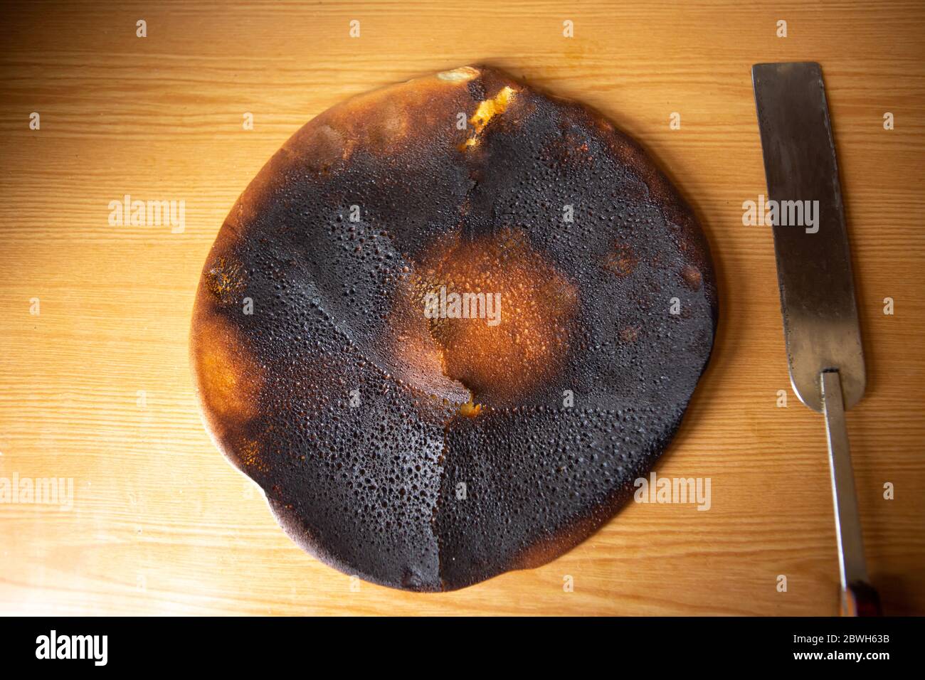 Charred pancake hi-res stock photography and images - Alamy