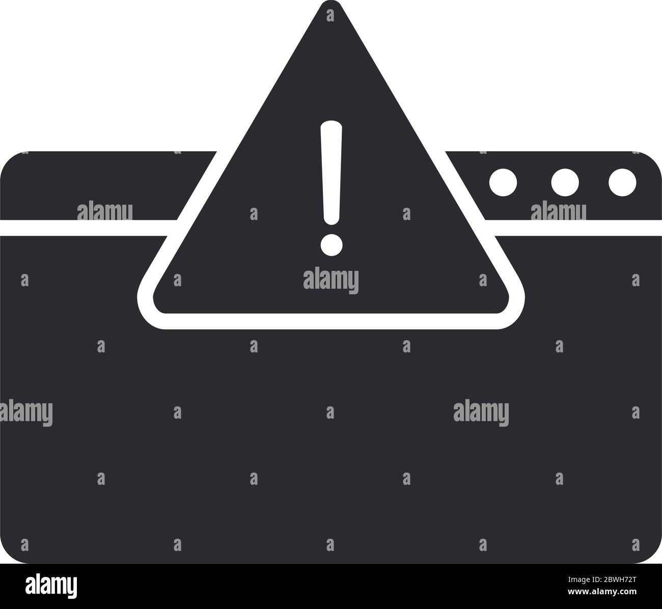 alert icon, website error attention danger exclamation mark precaution ...