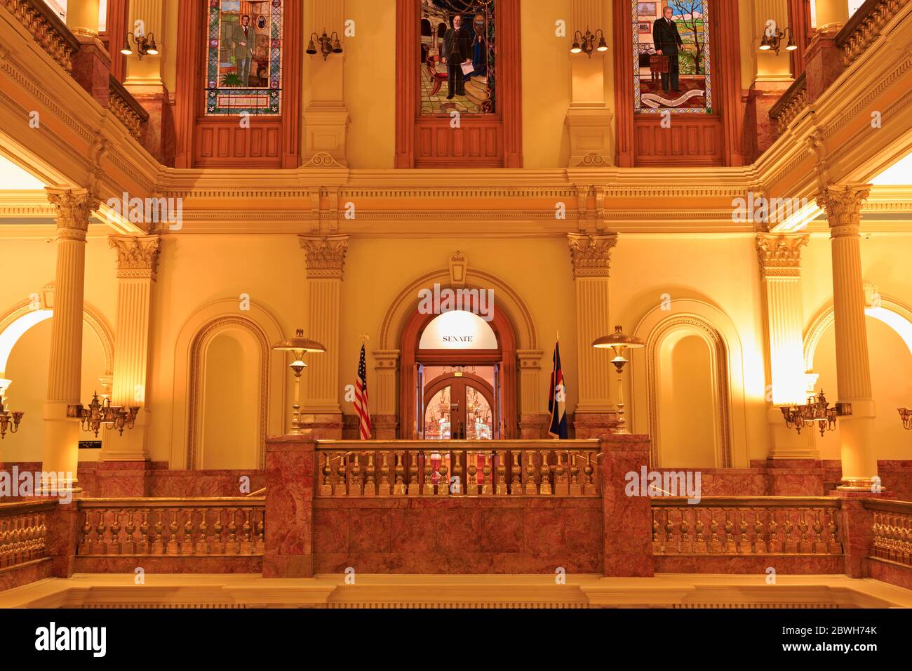 Interior Colorado State Capitol Building High Resolution Stock ...