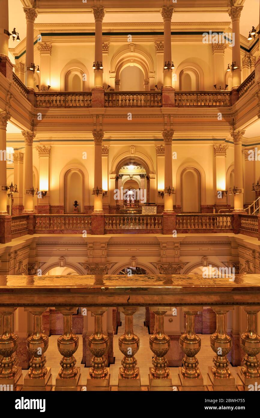 Interior Colorado State Capitol Building High Resolution Stock ...