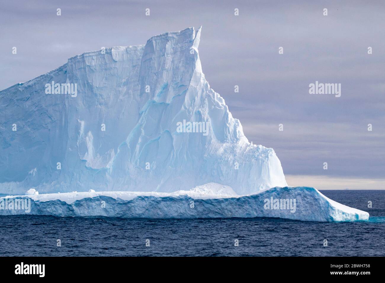 iceberg, near Joinville Island, Antarctic Peninsula, Antarctica, Weddel ...