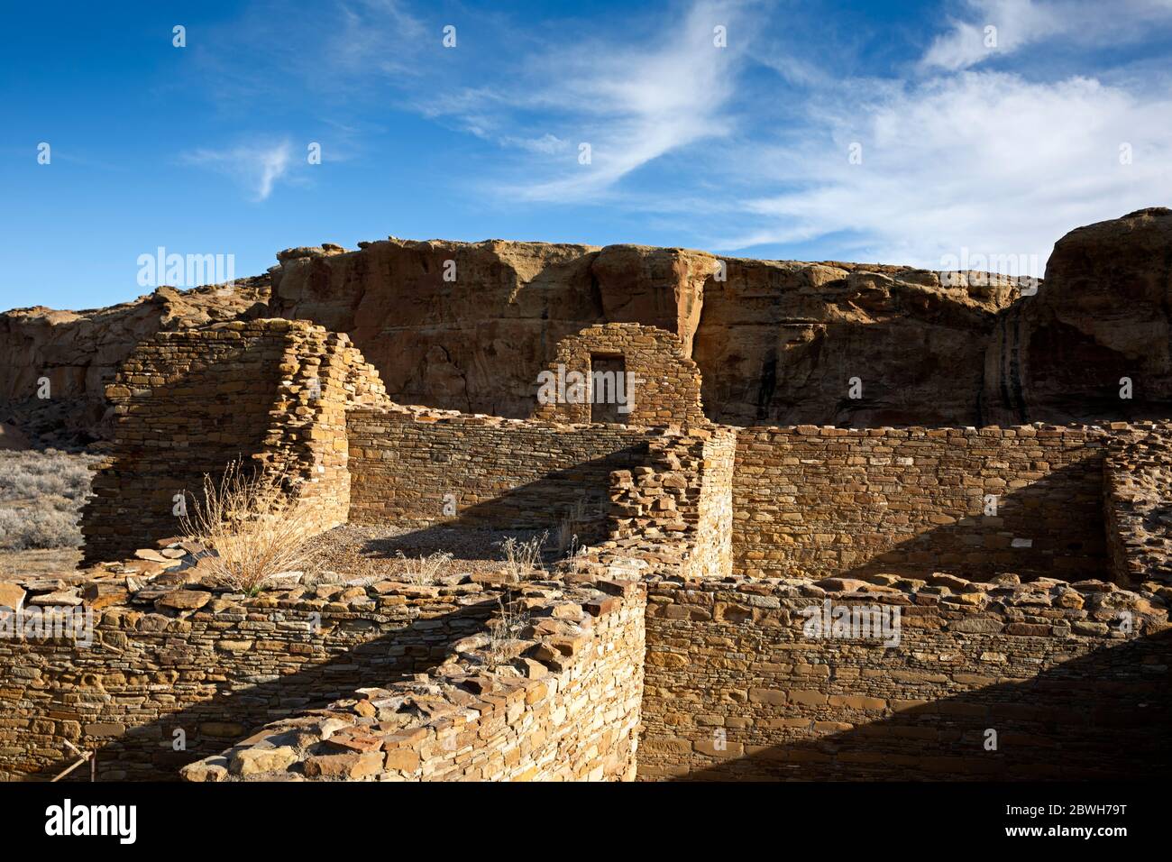 .NEW MEXICO - A multi-storied building built at least 900 years ago at ...