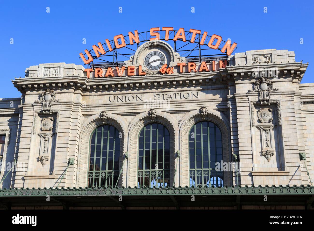 Denver union station architecture hi-res stock photography and images ...