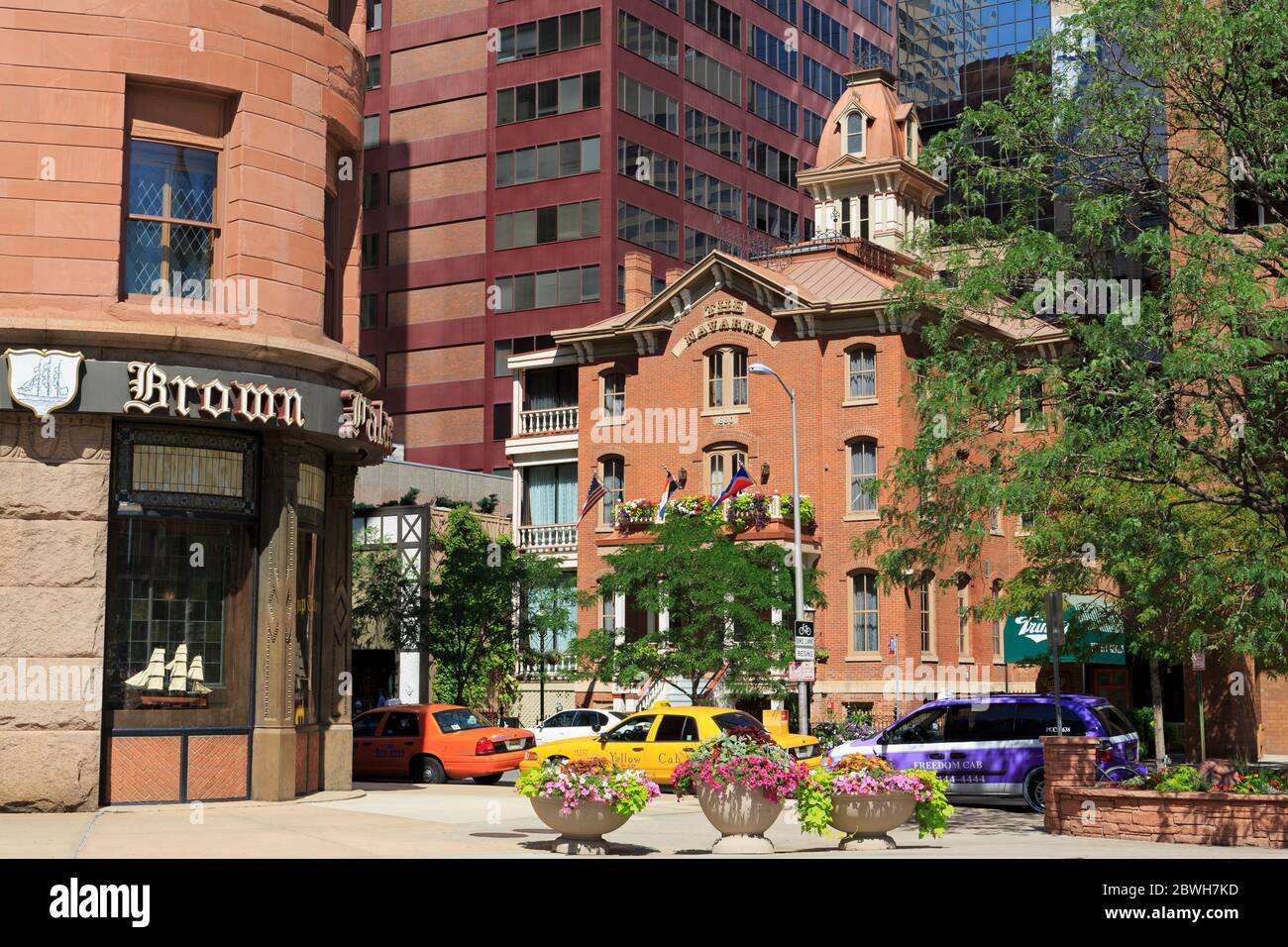 Navarre Building on Tremont Street,Denver,Colorado,USA Stock Photo - Alamy