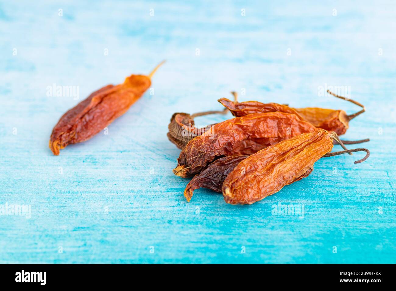 Dehydrated yellow peppers, the main ingredient in Peruvian cuisine ...