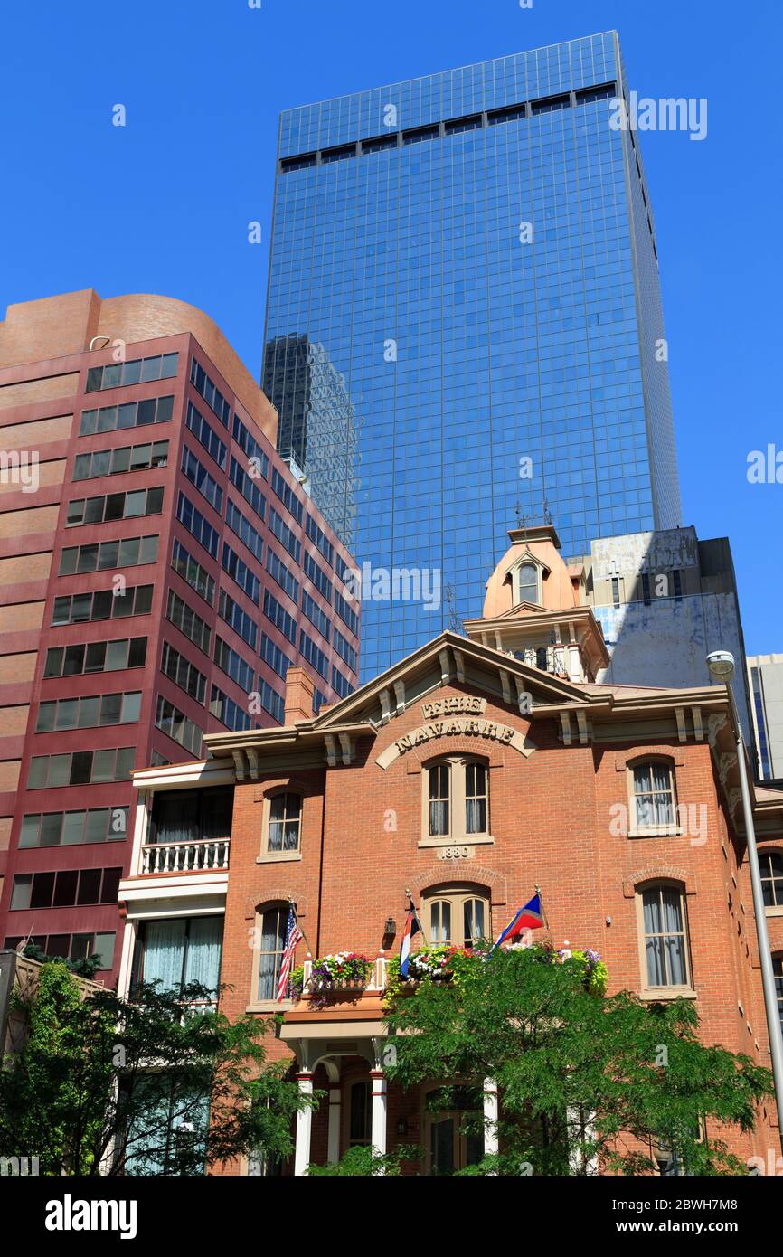Navarre Building on Tremont Street,Denver,Colorado,USA Stock Photo - Alamy
