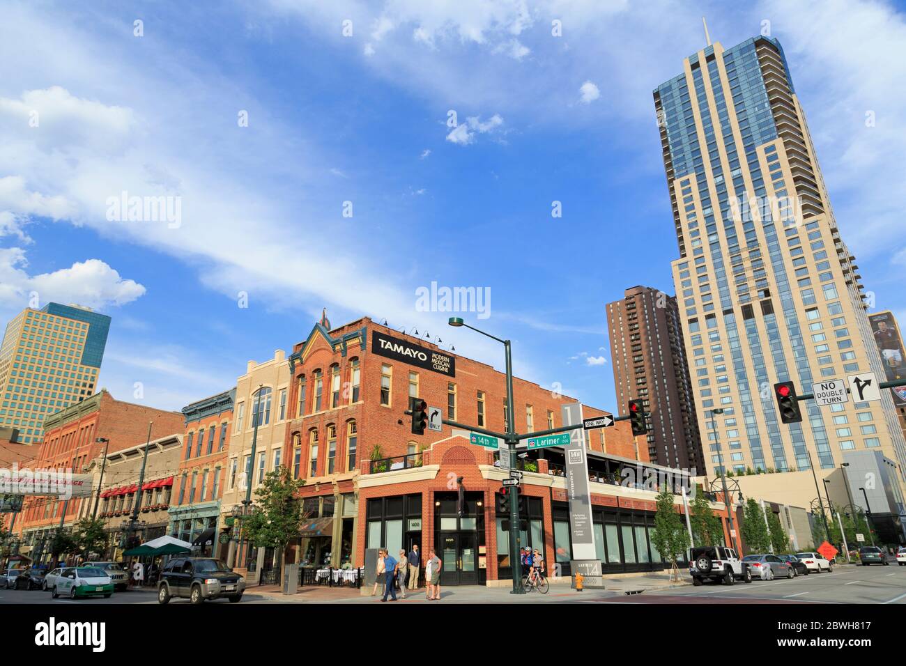 Denver larimer square hi-res stock photography and images - Alamy