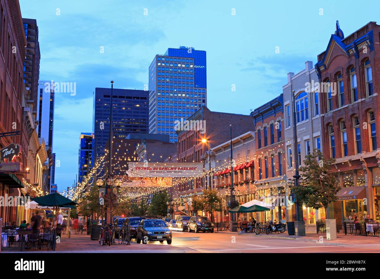 Denver larimer square hi-res stock photography and images - Alamy