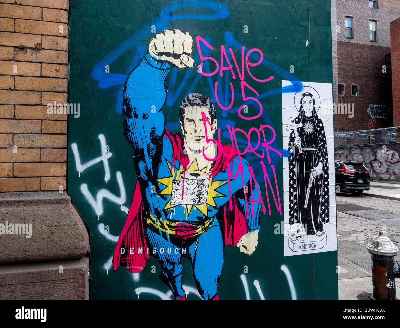 New York, New York, USA. 1st June, 2020. Pleading for help from ...