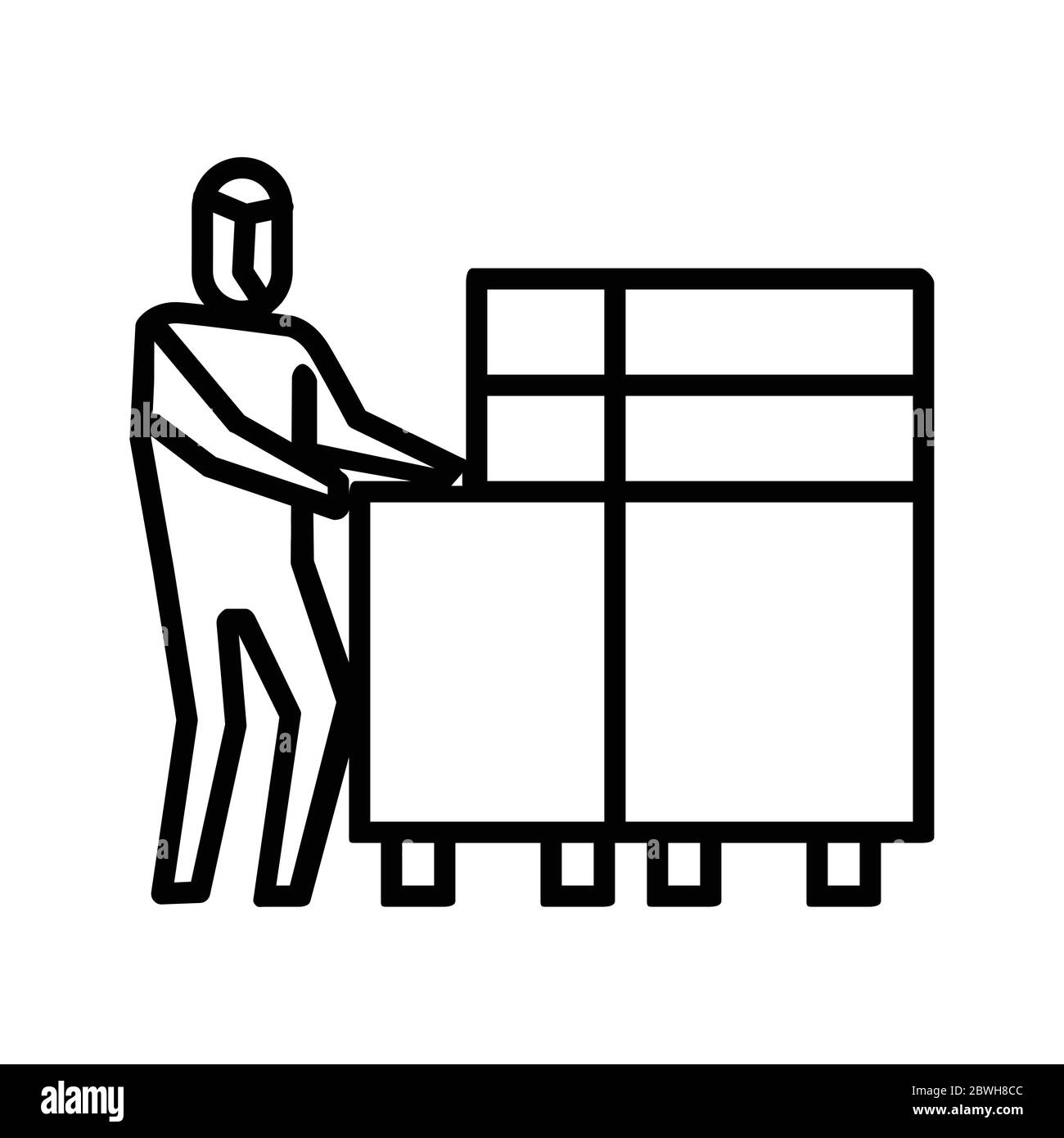 Deliver food Icon. symbol of activity or illustration to deal with the ...