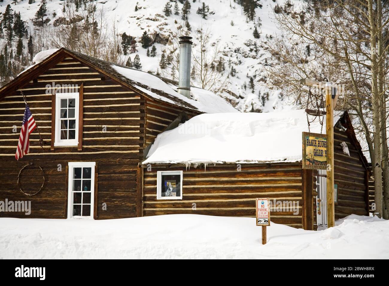 Art Gallery in Frisco Historic Park, City of Frisco, Rocky Mountains ...