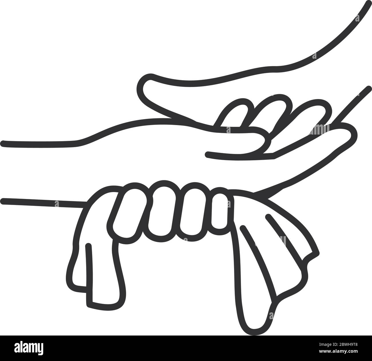 Drying off Stock Vector Images - Alamy