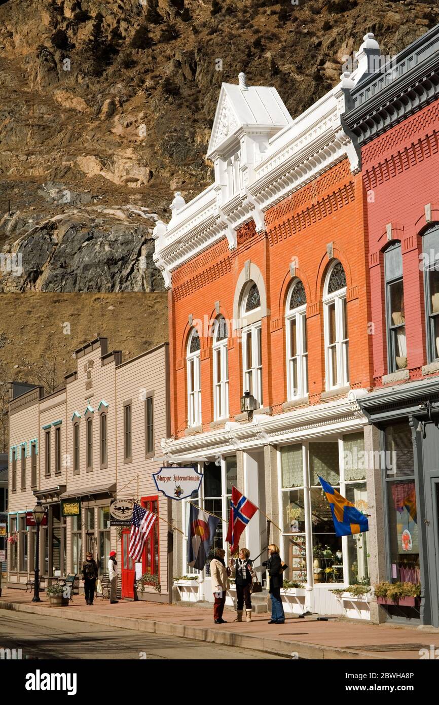 Historic Georgetown, Rocky Mountains,Colorado, USA Stock Photo - Alamy