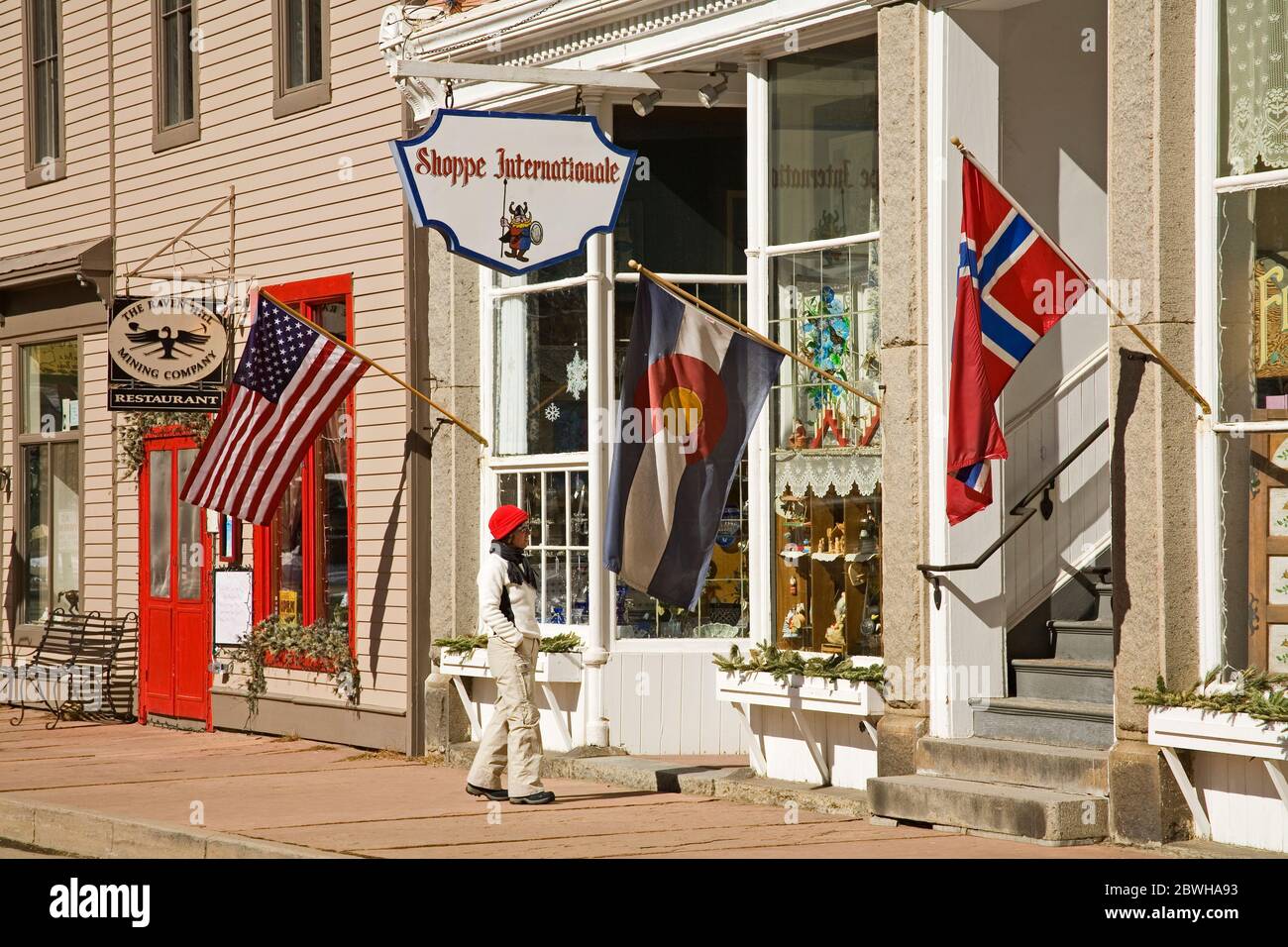 Historic Georgetown, Rocky Mountains,Colorado, USA Stock Photo - Alamy