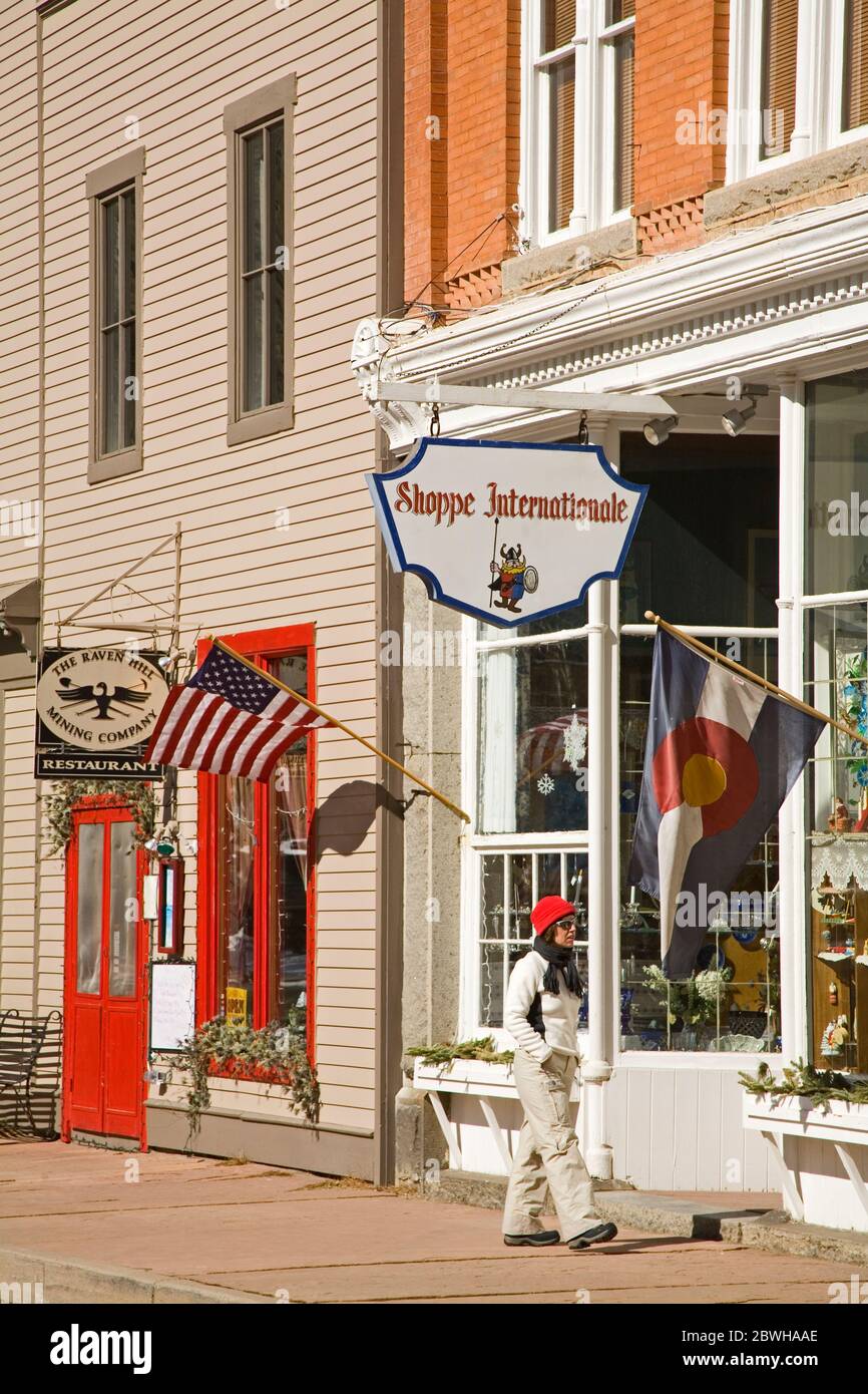 Historic Georgetown, Rocky Mountains,Colorado, USA Stock Photo - Alamy