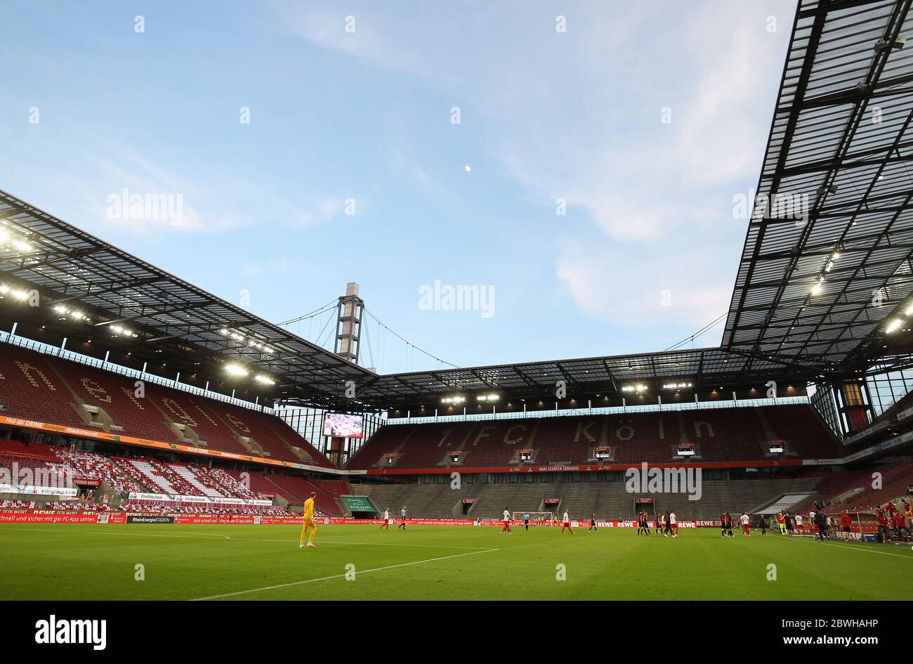 City Cologne, Deutschland. 01st June, 2020. Overview, overview, stadium ...