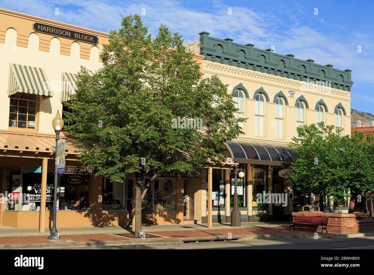Golden historic district hi-res stock photography and images - Alamy
