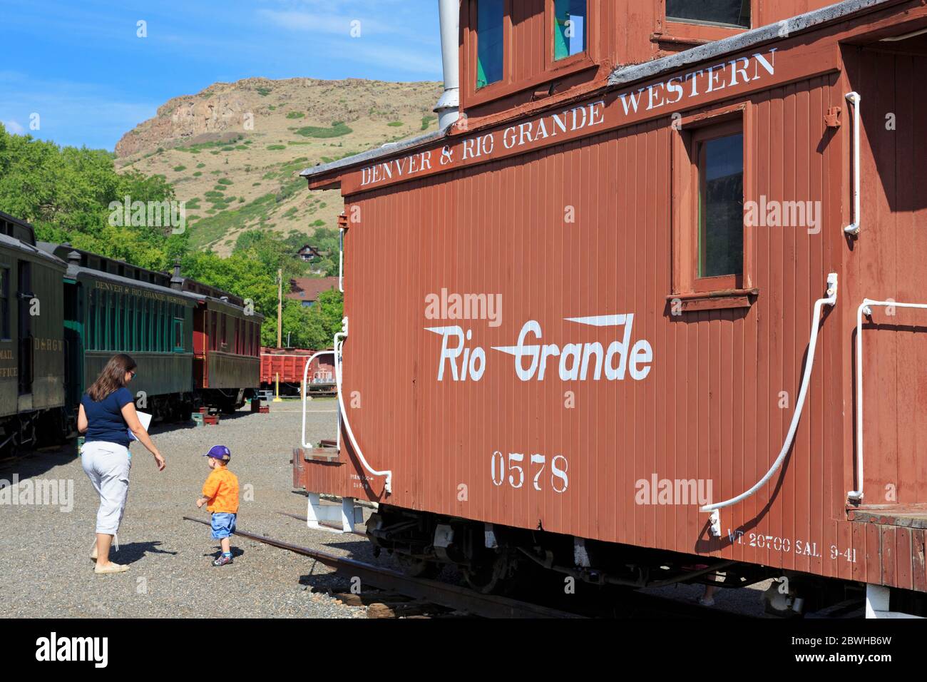 Colorado Railroad Museum,Golden,Colorado,USA Stock Photo - Alamy