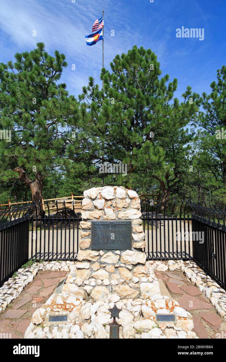 Buffalo Bill Museum & Grave,Golden,Colorado,USA Stock Photo - Alamy