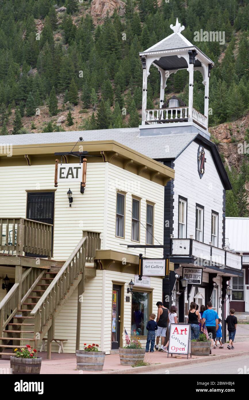 Town georgetown colorado hi-res stock photography and images - Alamy