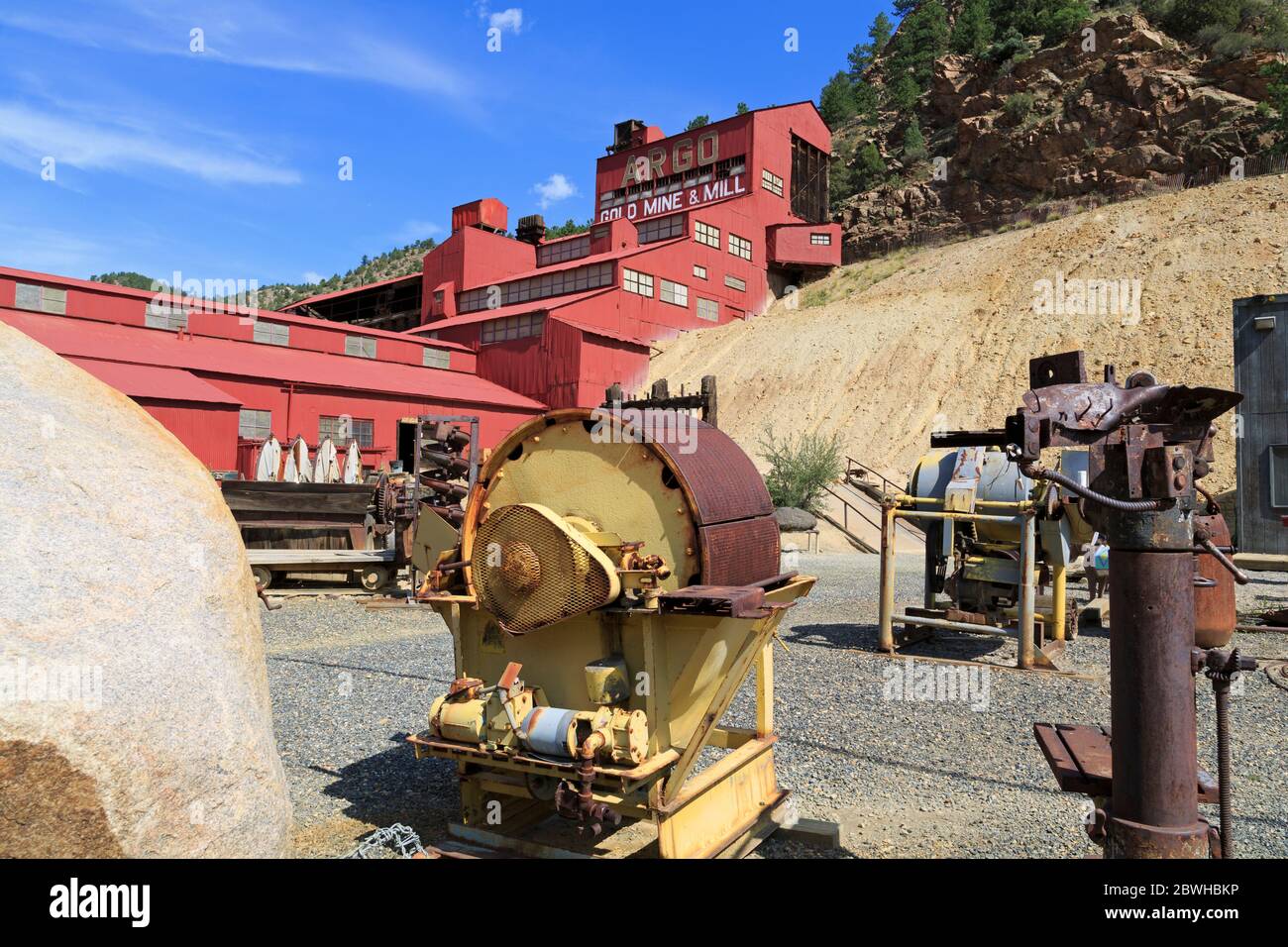 Argo gold mine and mill colorado hi-res stock photography and images ...