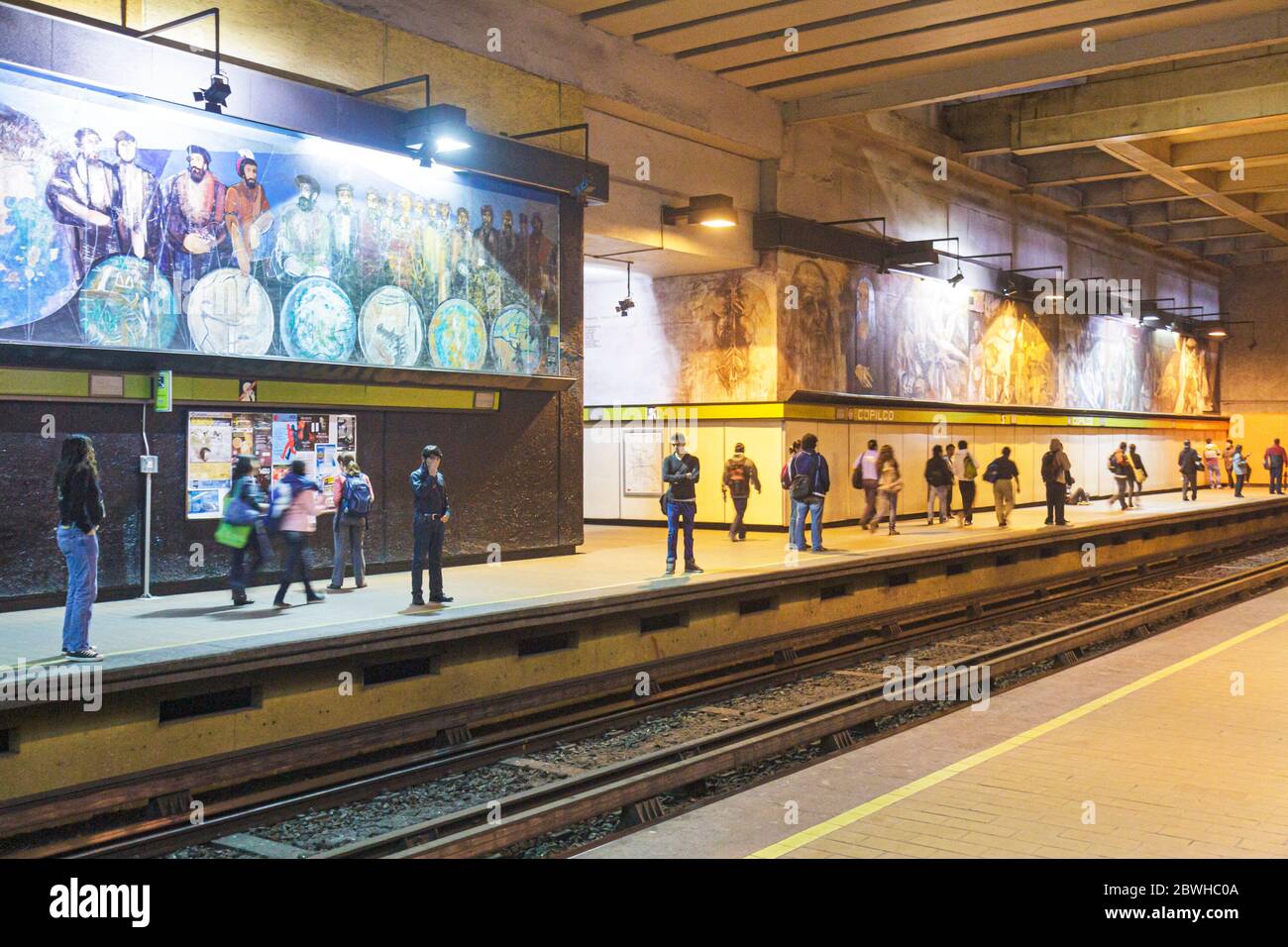 Copilco metro station mexico city hi-res stock photography and images ...