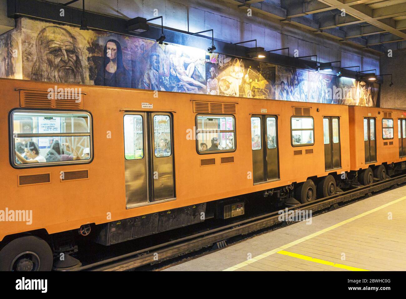 Copilco metro station mexico city hi-res stock photography and images ...