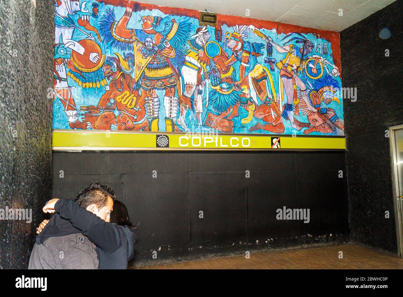 Copilco metro station mexico city hi-res stock photography and images ...