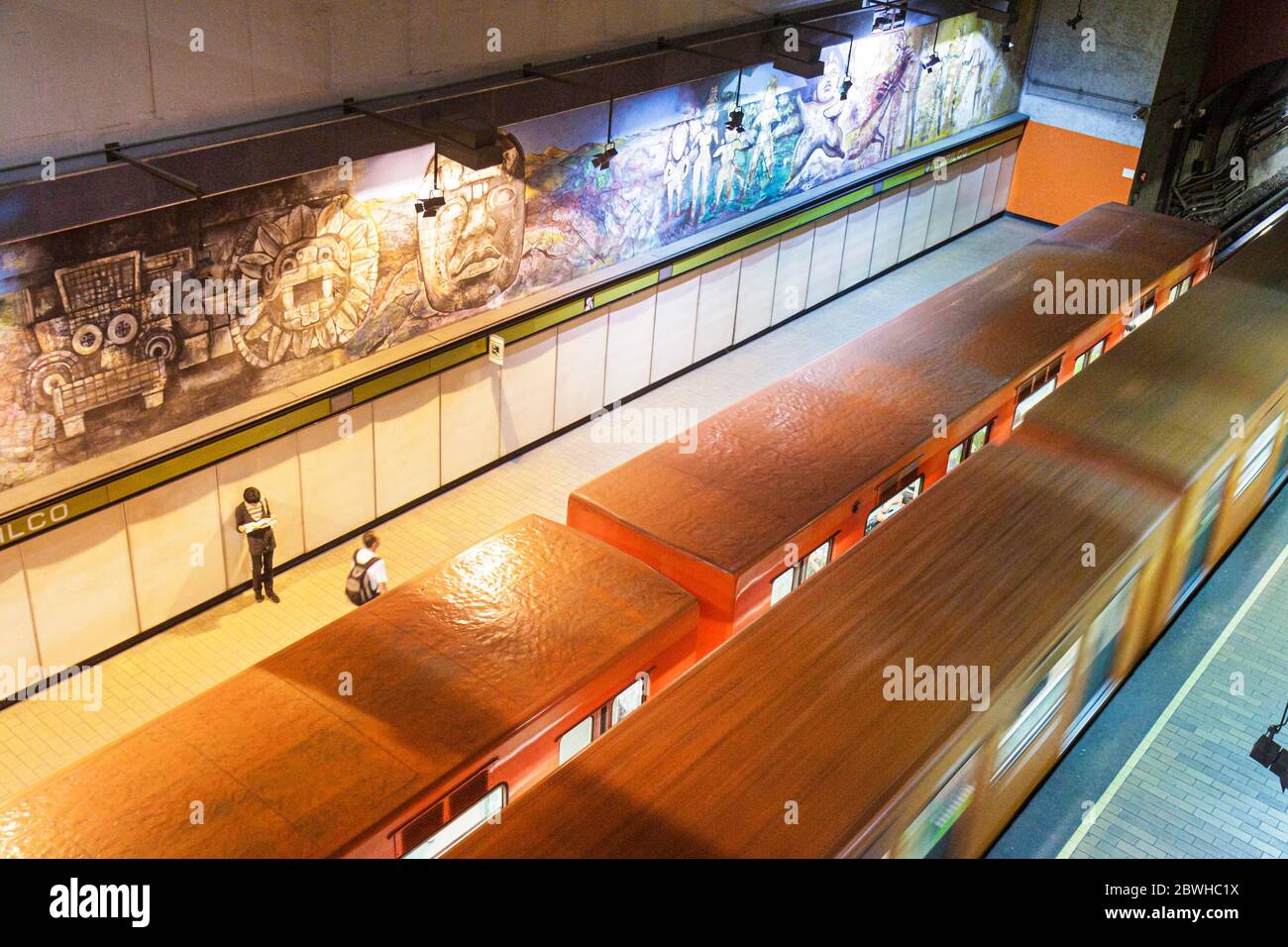 Copilco metro station mexico city hi-res stock photography and images ...