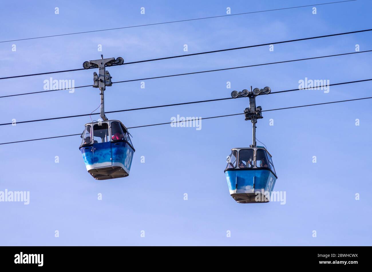 Teleferico cable car madrid hi-res stock photography and images - Alamy