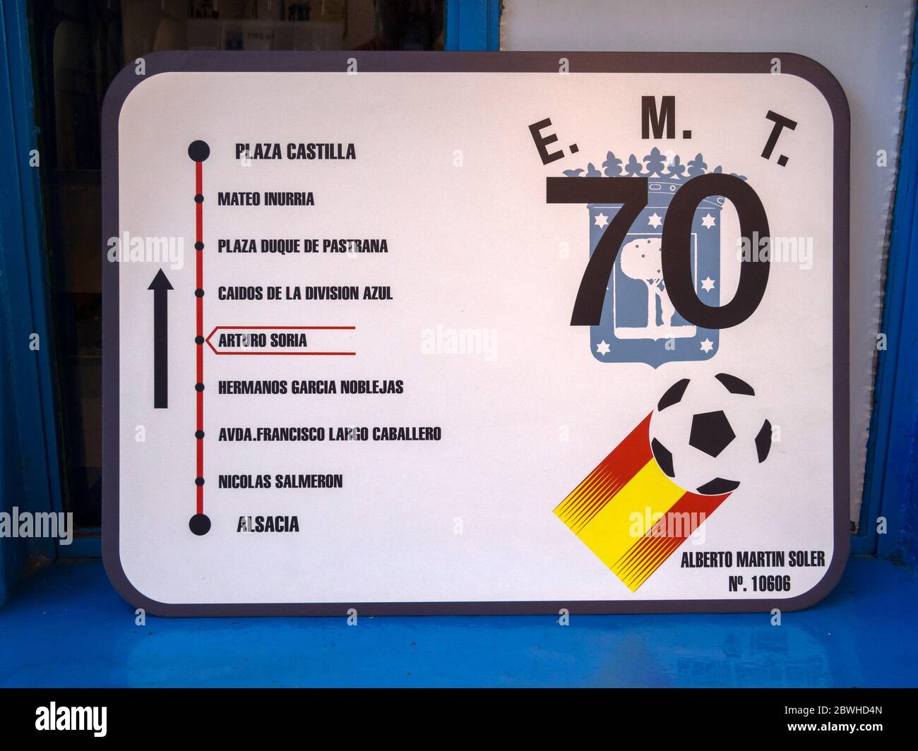 Placa de transporte hi-res stock photography and images - Alamy