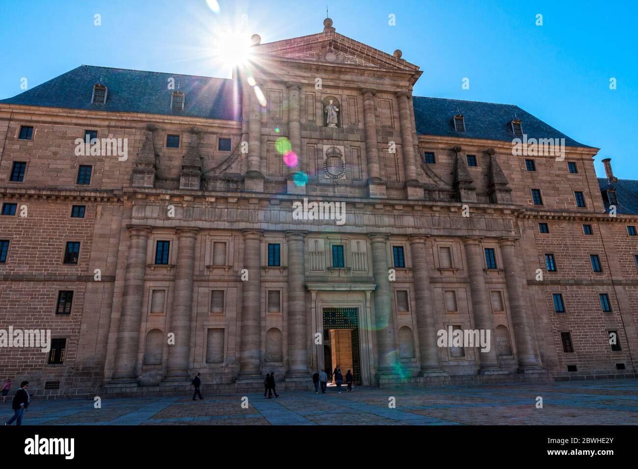 Real monasterio de san lorenzo de el escorial hi-res stock photography ...