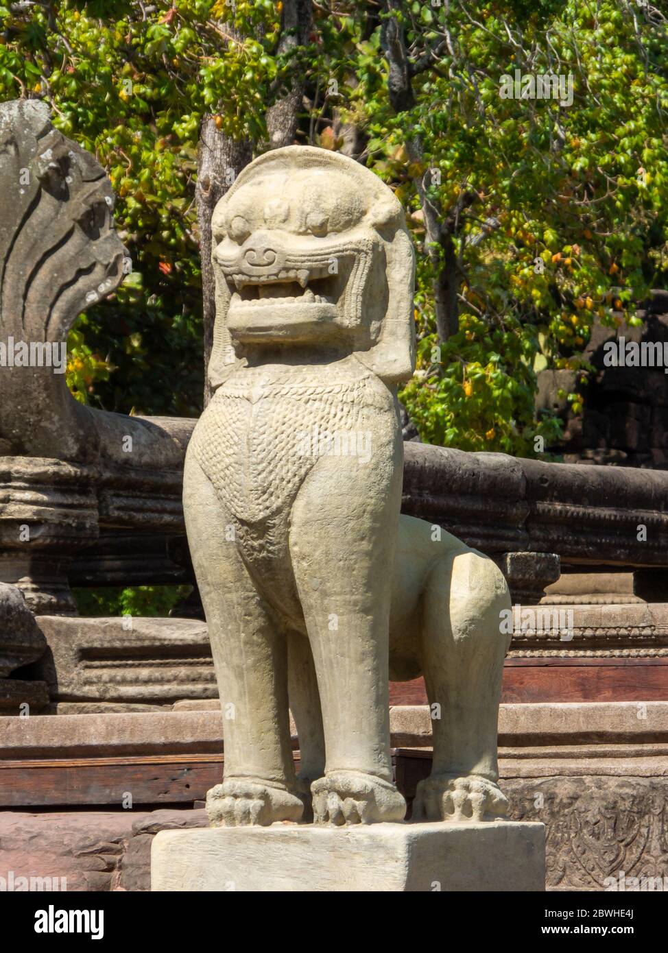 Phimai Historical Park,Phimai built according to the traditional art of ...