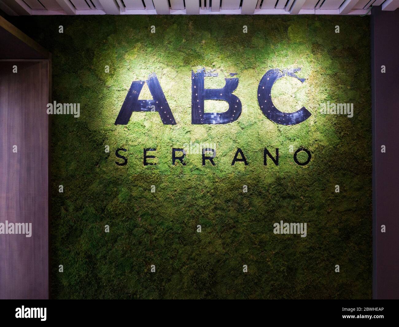 ABC Serrano. Madrid. España Stock Photo - Alamy