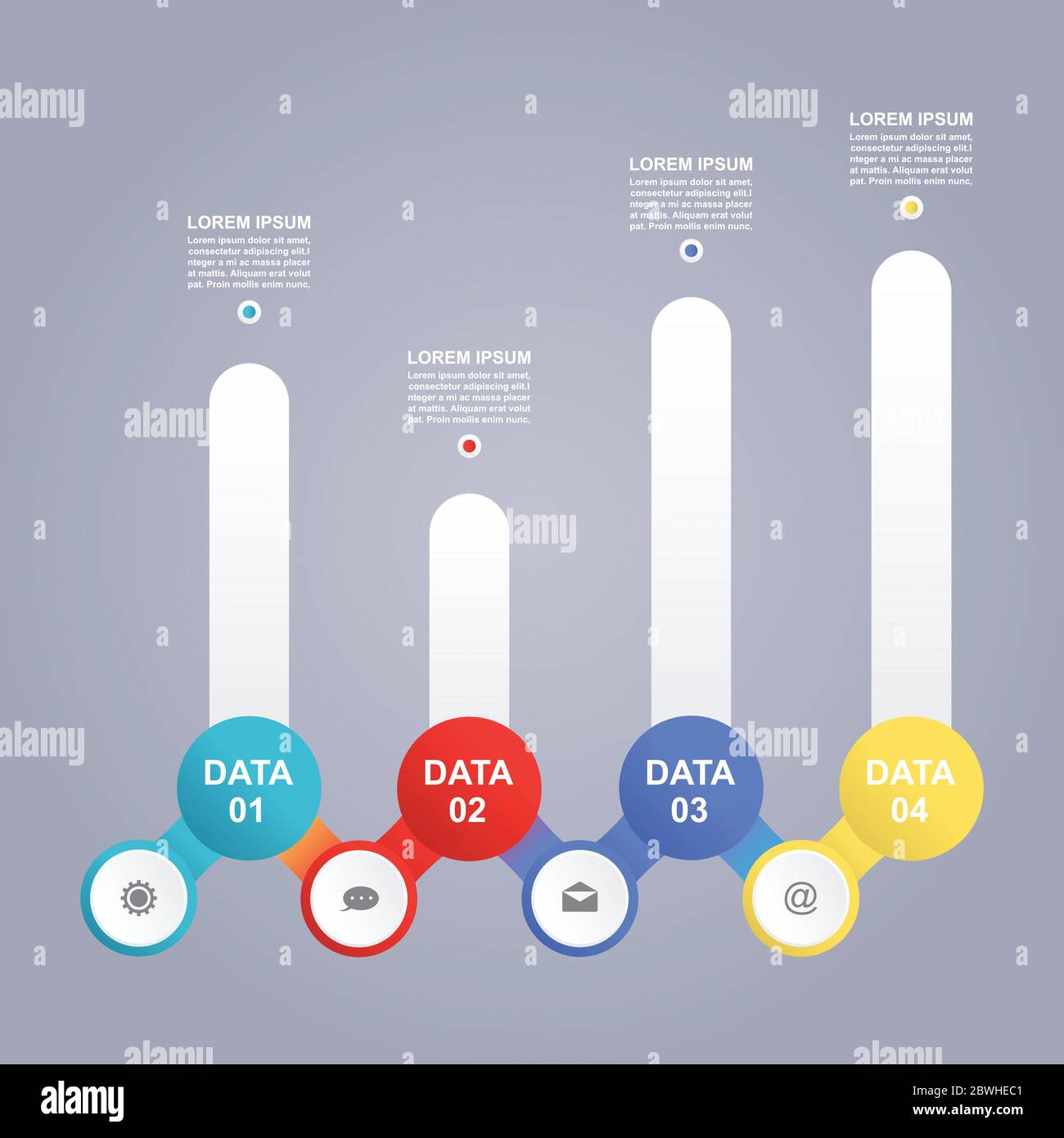 Digital presentation with chart hi-res stock photography and images - Alamy