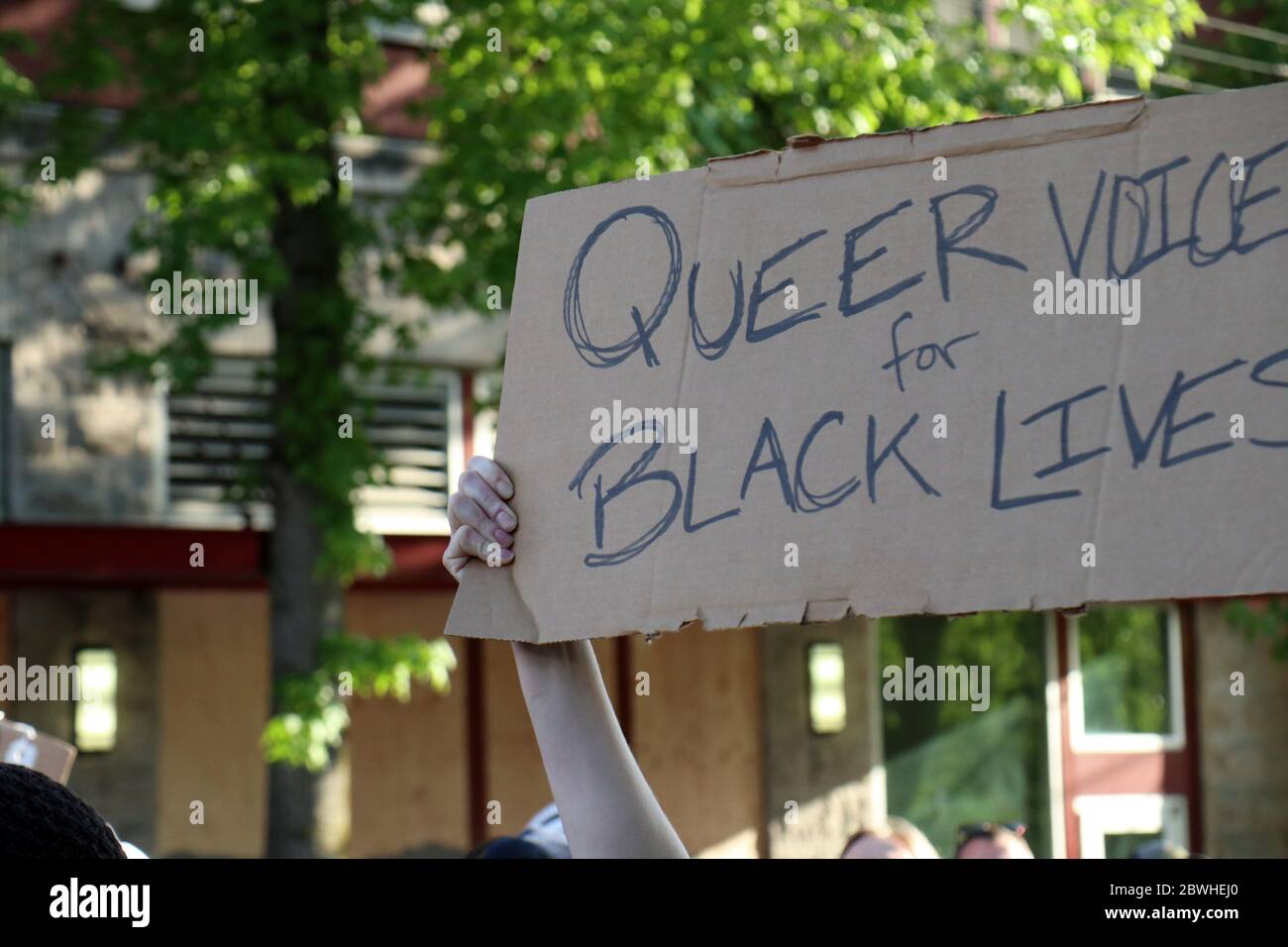Queer voices for black lives hi-res stock photography and images - Alamy