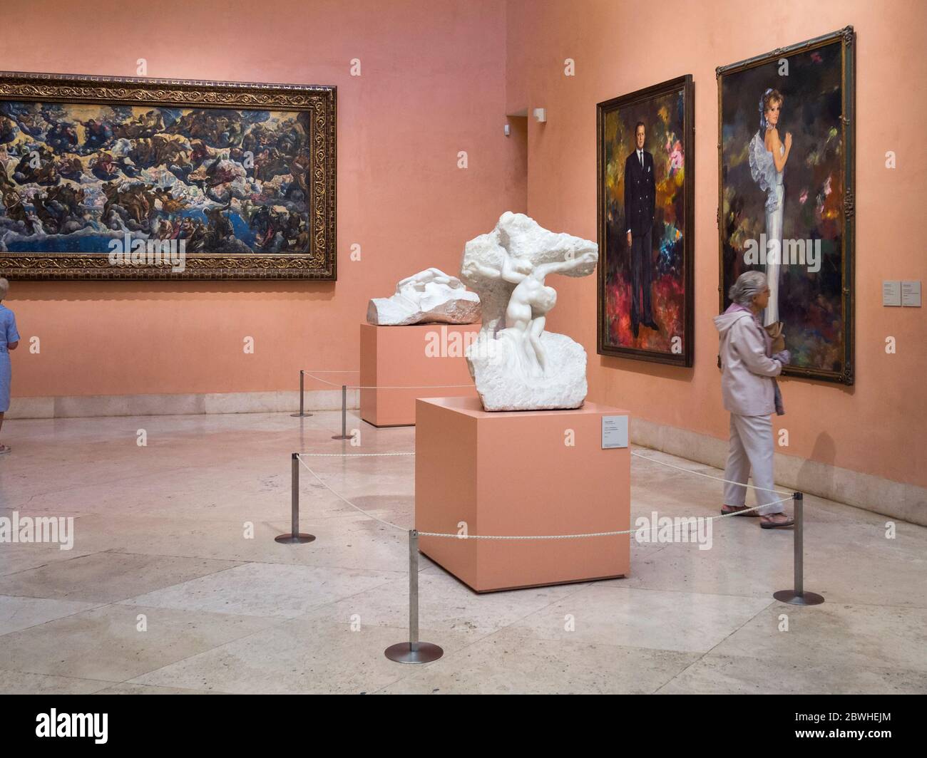 Museo Nacional Thyssen-Bornemisza. Madrid. España Stock Photo - Alamy