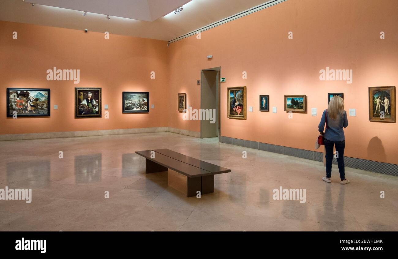 Museo Nacional Thyssen-Bornemisza. Madrid. España Stock Photo - Alamy