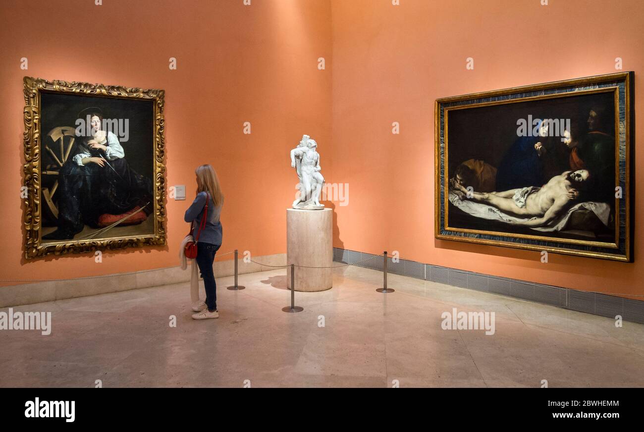 Museo Nacional Thyssen-Bornemisza. Madrid. España Stock Photo - Alamy