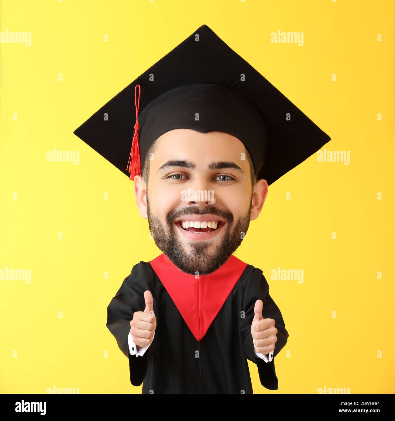 Academic gown humour hi-res stock photography and images - Alamy