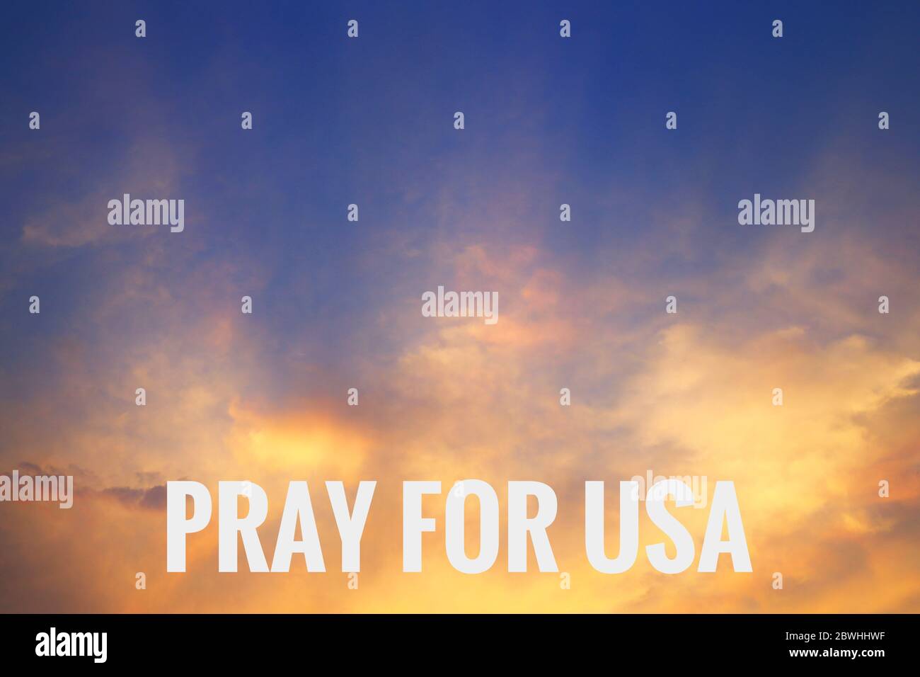 God bless America. pray for USA. background for good will and hope for ...