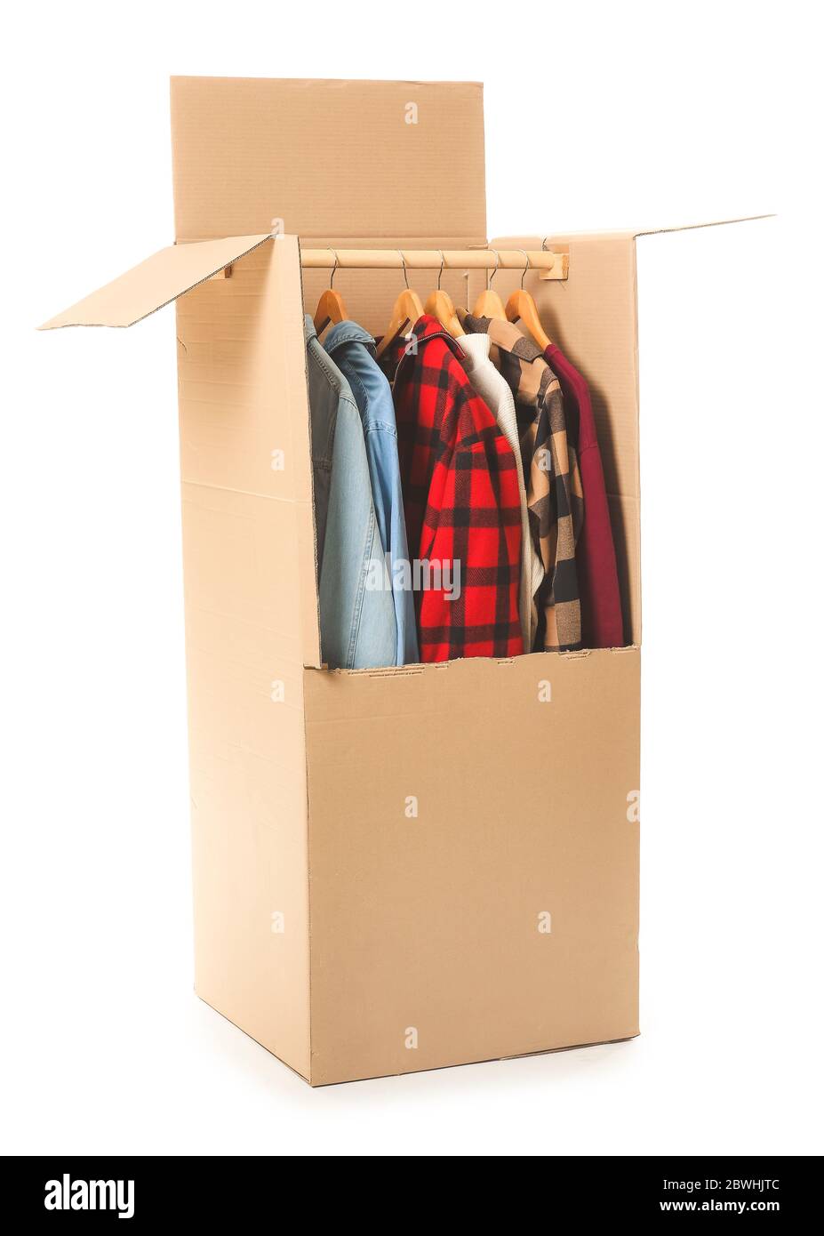 Moving day home relocation property Cut Out Stock Images & Pictures - Alamy