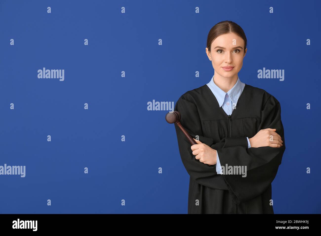 Female judge hi-res stock photography and images - Alamy