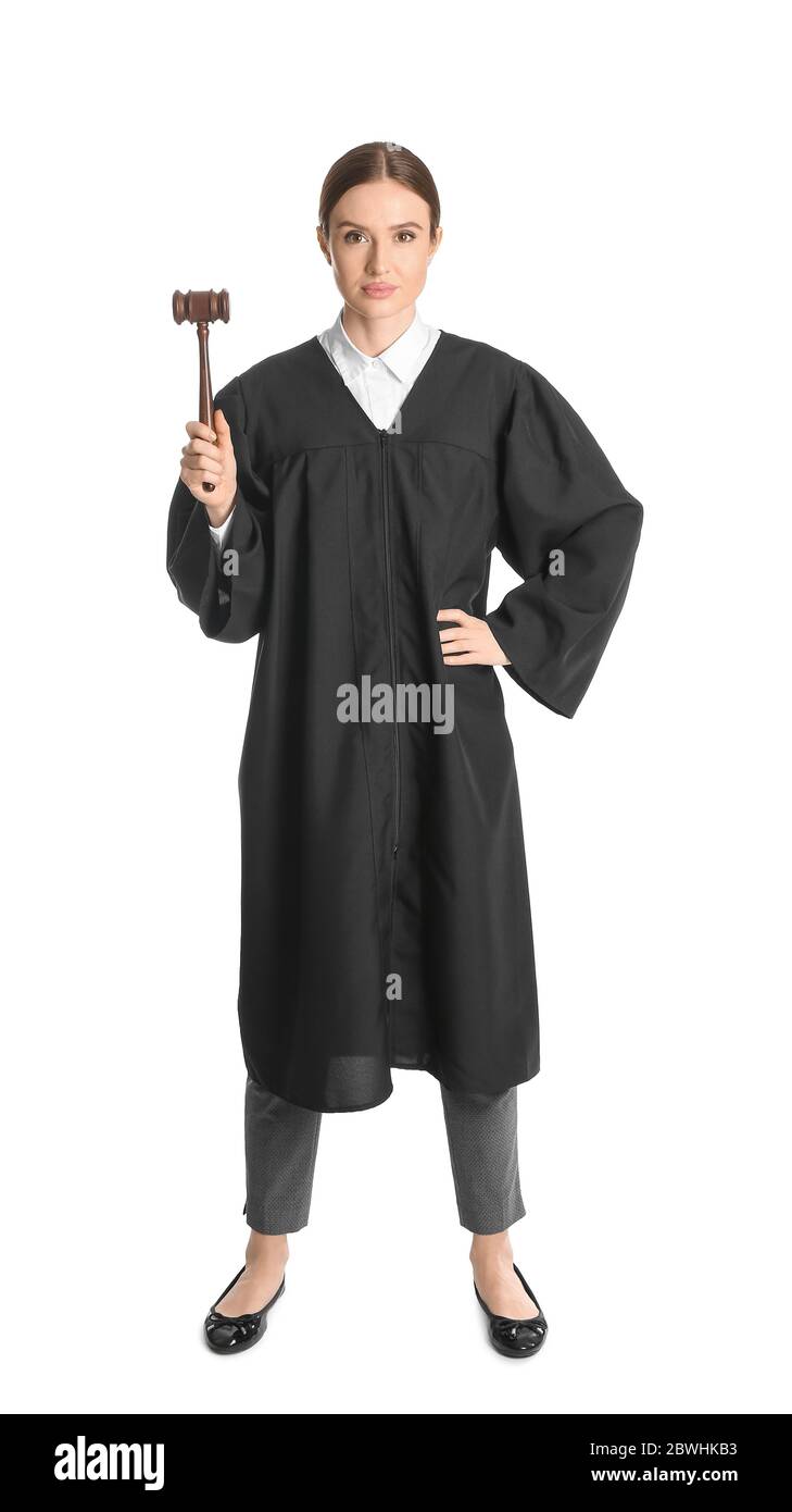 Female judge Cut Out Stock Images & Pictures - Alamy