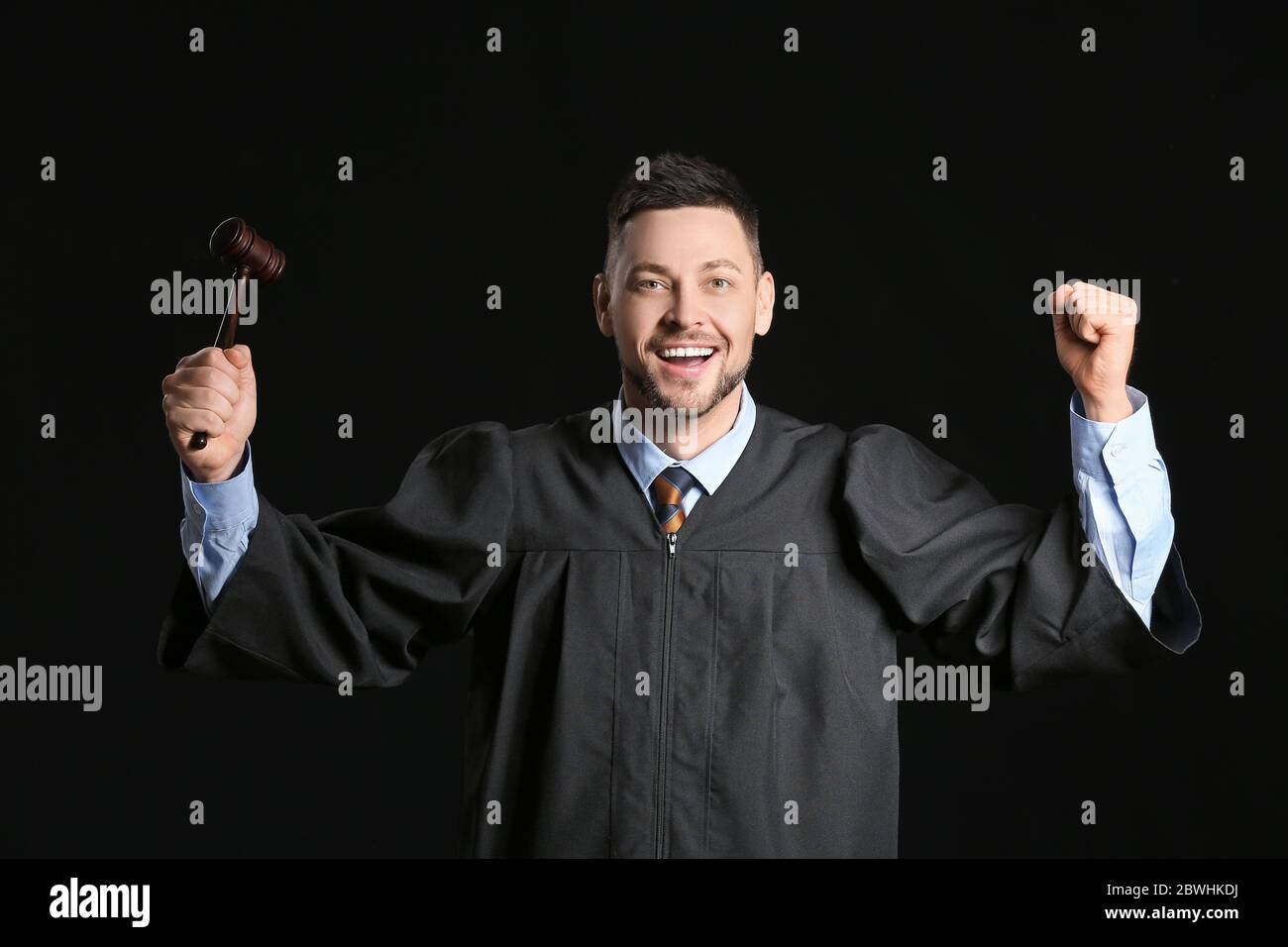 Portrait happy male legal hi-res stock photography and images - Alamy