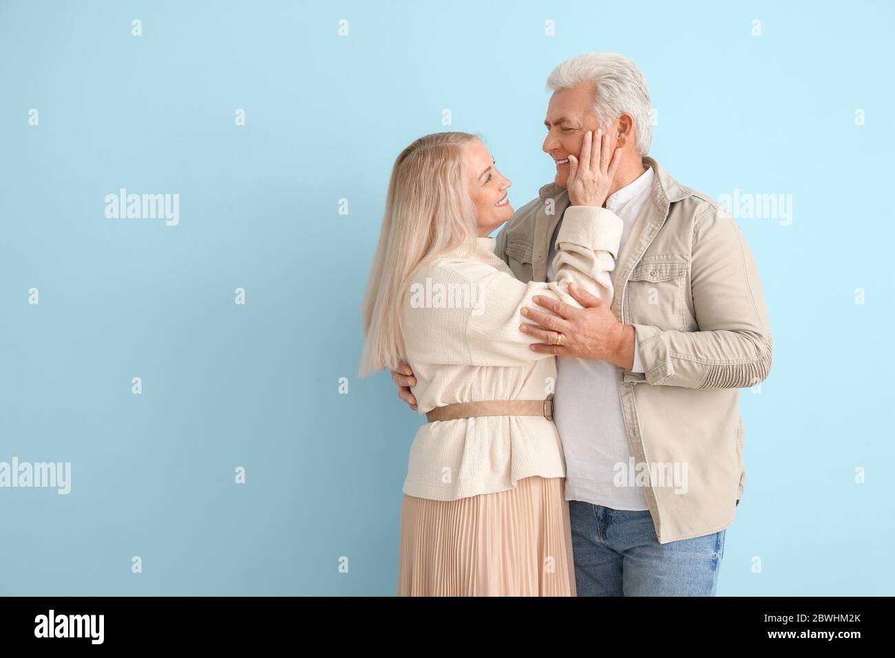 Portrait elderly retired trendy hi-res stock photography and images - Alamy