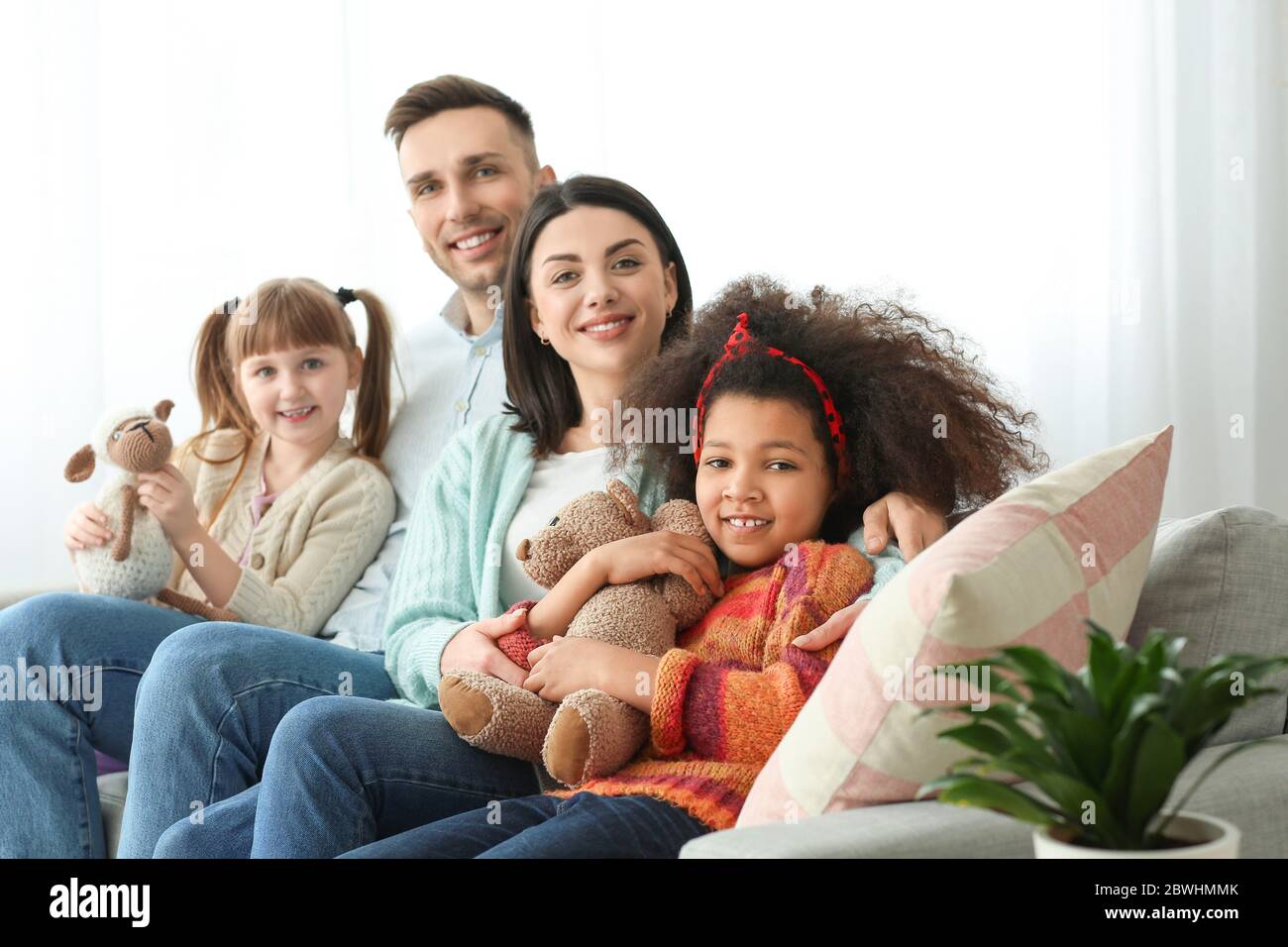 Adopted children hi-res stock photography and images - Alamy