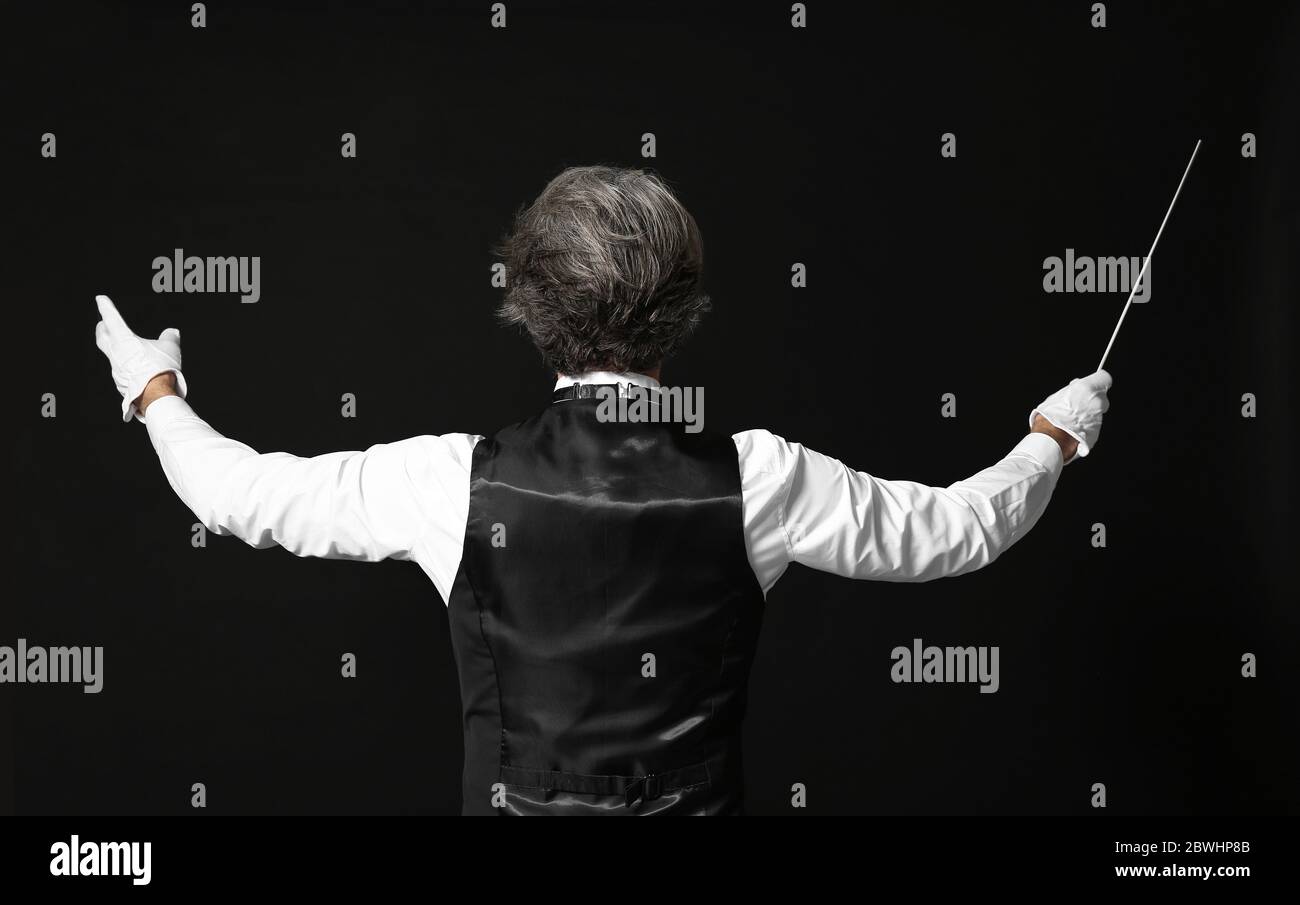 Conductor rear view hi-res stock photography and images - Alamy