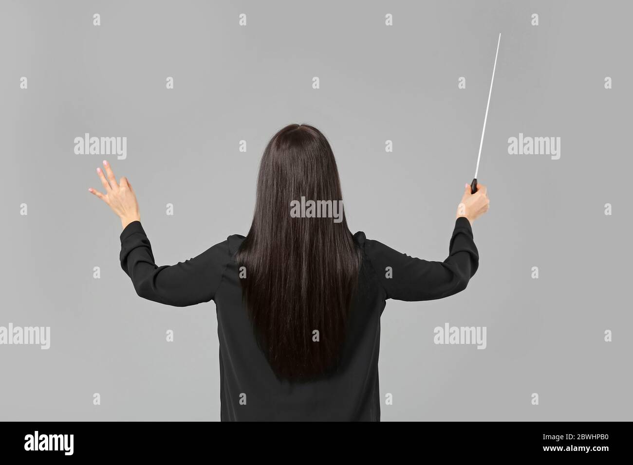 Female conductor hi-res stock photography and images - Alamy